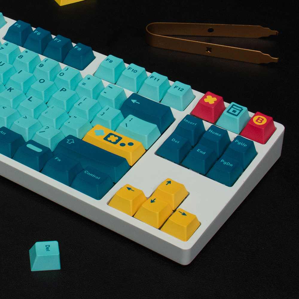 138 Key GMK Copy Retrocast PBT Dye Sub Cherry Prof... – Grandado