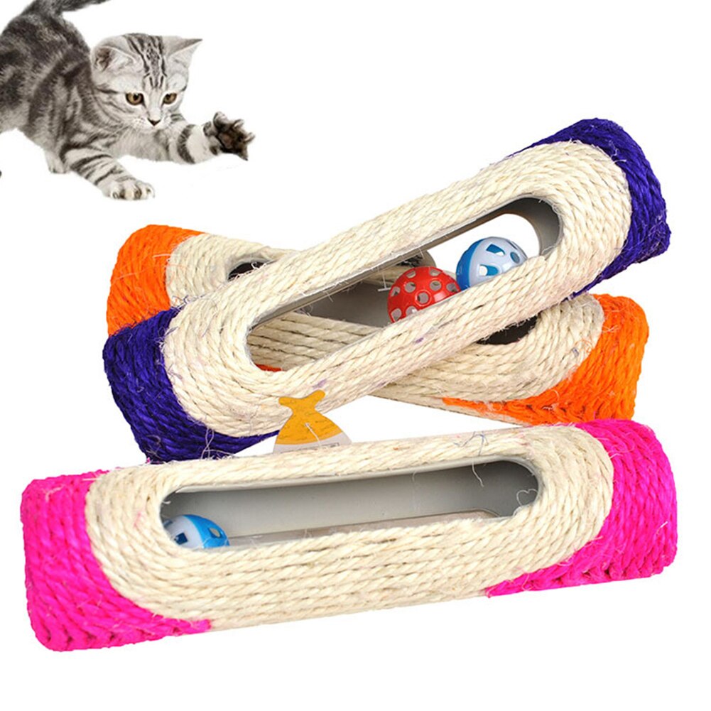 Huisdier Kat Krabpaal 3 Rollende Bal Sisal Tunnel ... – Grandado