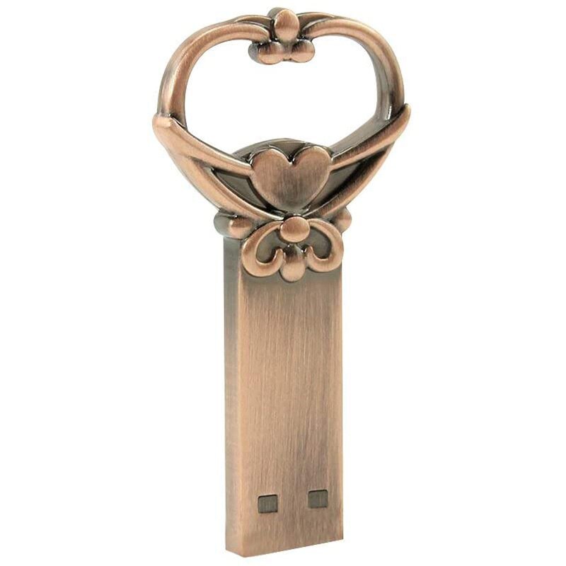 Novelty Cool Metal Love Knot Key Shape 64GB USB 2.... – Vicedeal