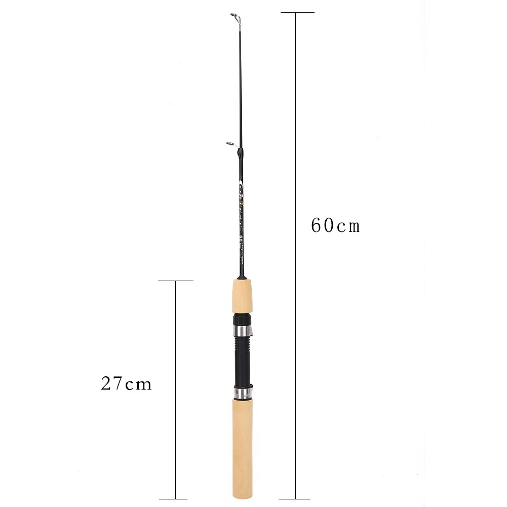 60/80/100cm Mini Telescopic Ice Fishing Rod Portab... – Grandado