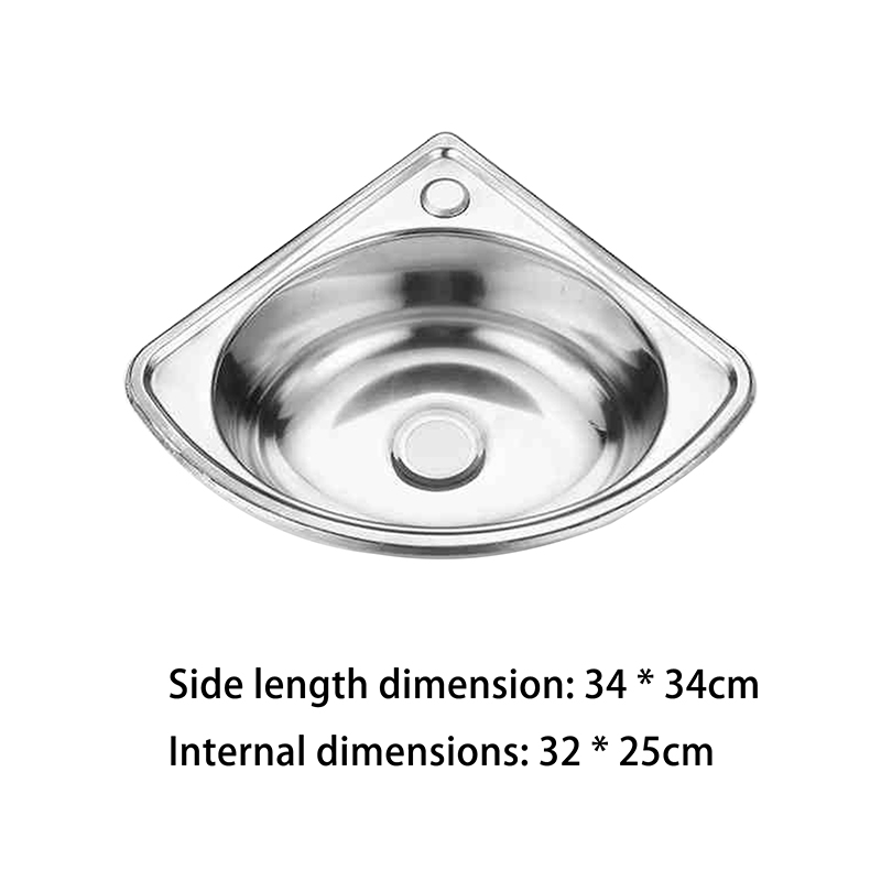 1pc RV Kitchen Sink Stainless Bathroom Basins Camp... – Grandado