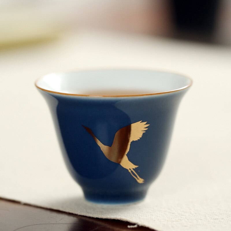 Ceramic Whiteware Kung Fu Cup Ceramic Teacup Roast... – Grandado