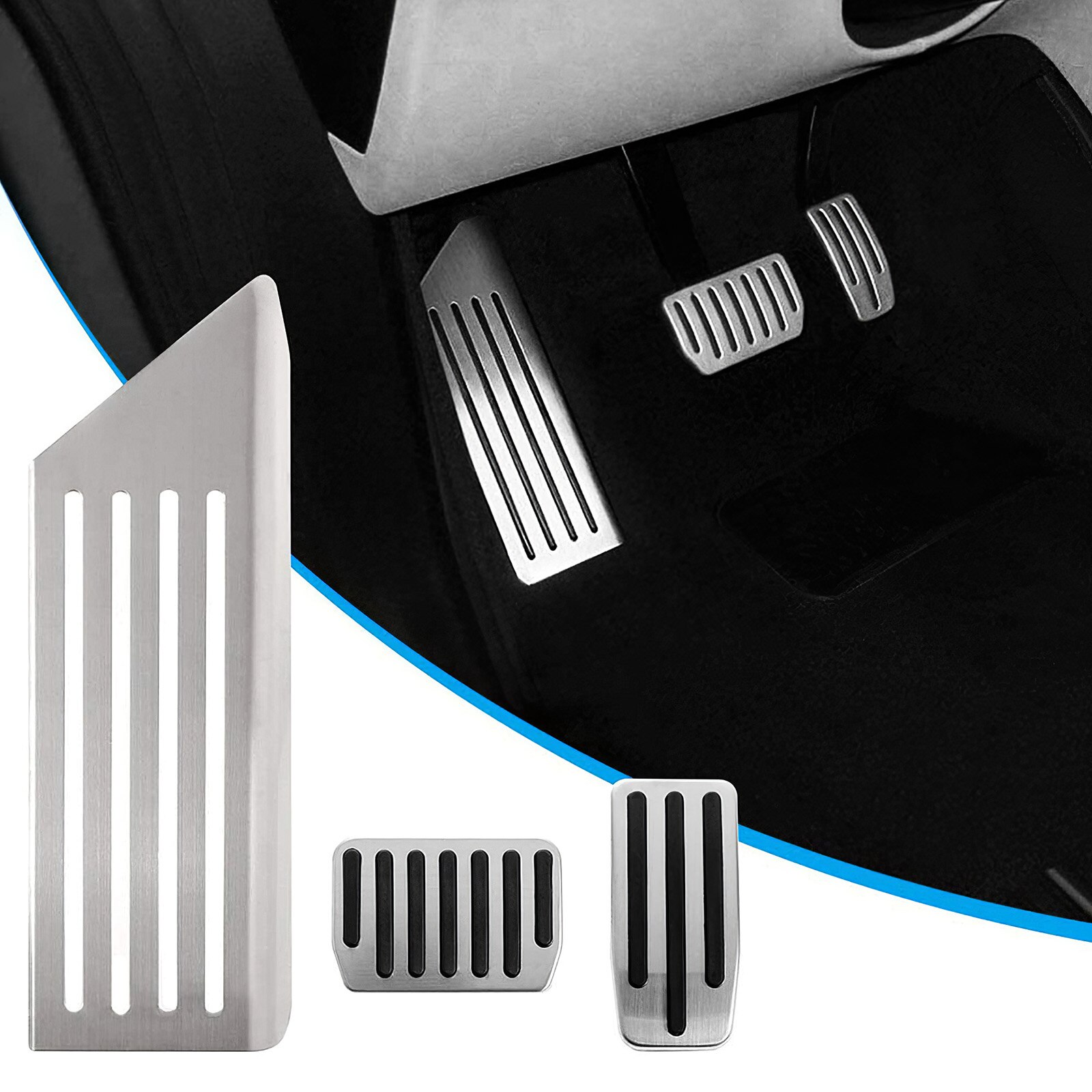 Goed Aluminium Auto Gaspedaal Brandstof Rempedaal ... – Vicedeal