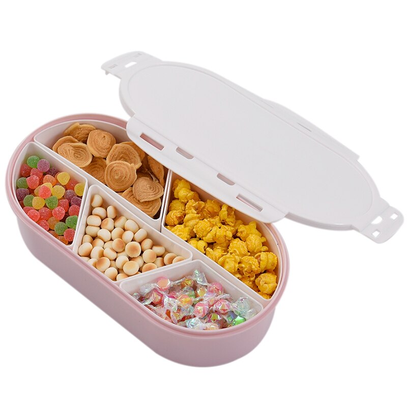 Fruits Nuts Plate with Lid Seal Detachable Multi S... – Vicedeal