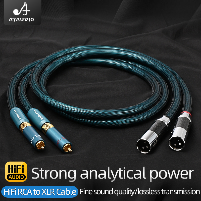 Ortofon HiFi RCA to XLR Audio Cable Hi-end 8N OCC ... – Vicedeal