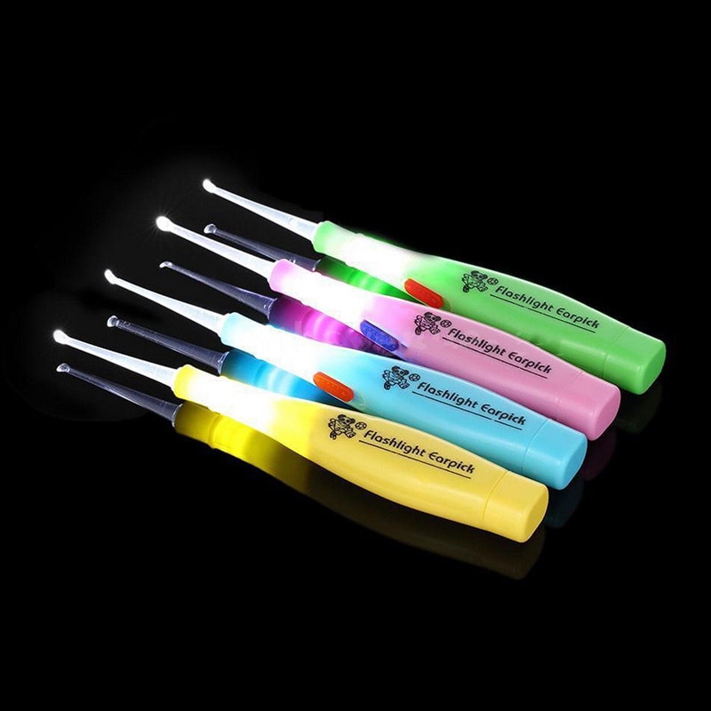 LED Earwax Removal Tool Kit Stainless Steel Earpic... – Vicedeal