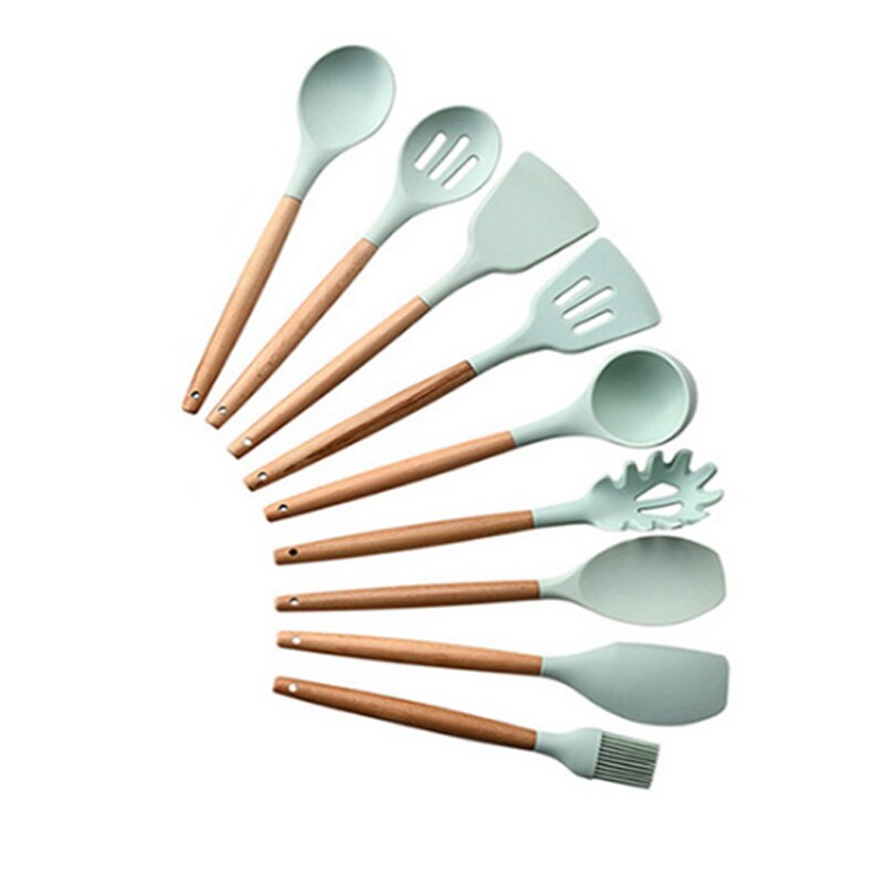 12pcs Kitchen Utensil Set Silicone Cooking Tools H... – Grandado