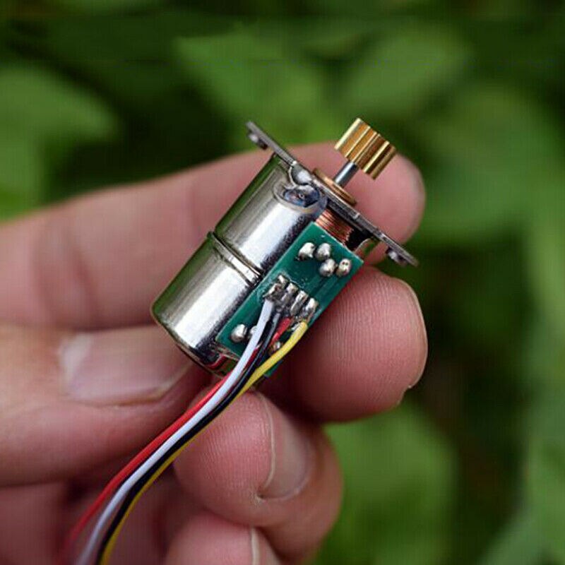 Micro 15Mm Stappenmotor 5V 2-Fase 4-Wire Stepping ... – Vicedeal