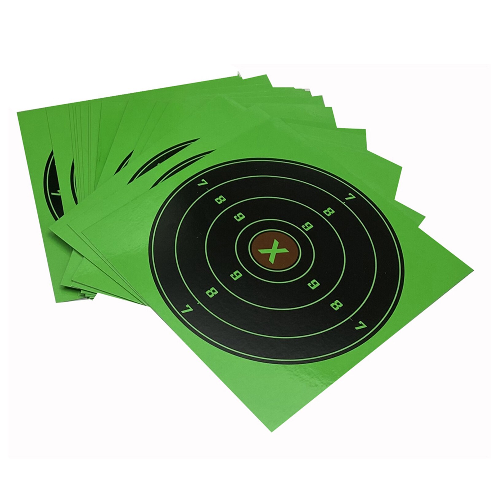 20x 14x14cm Shooting Paper Target 5.5'' Ca... – Grandado