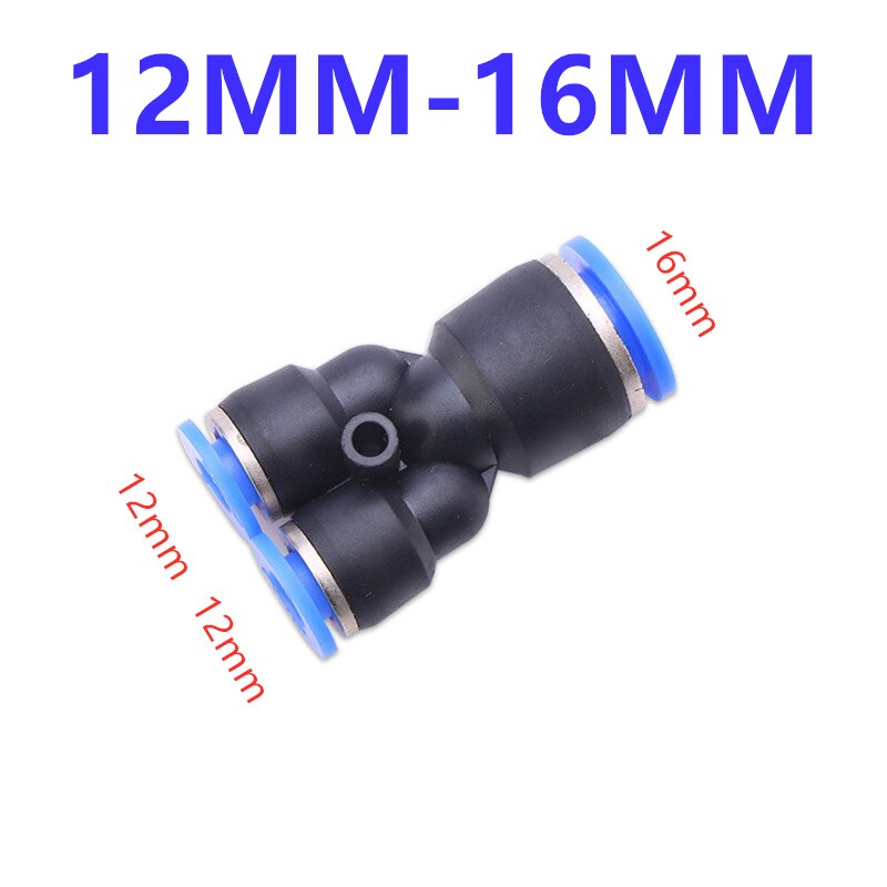 3- weg y-vormige pneumatische aansluiting y-vorm 4... – Vicedeal