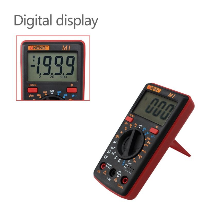 Handheld Digital Multimeter AC/DC Voltage Current ... – Vicedeal