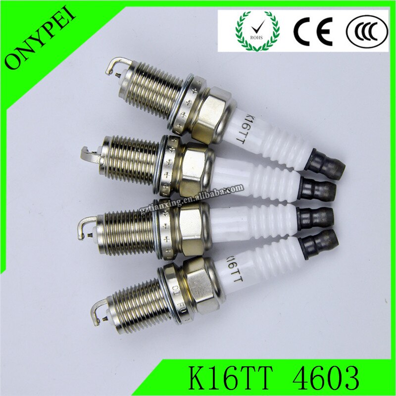4 PCS K16TT 4603 Spark Plug For TOYOTA Corolla 4AG... – Vicedeal
