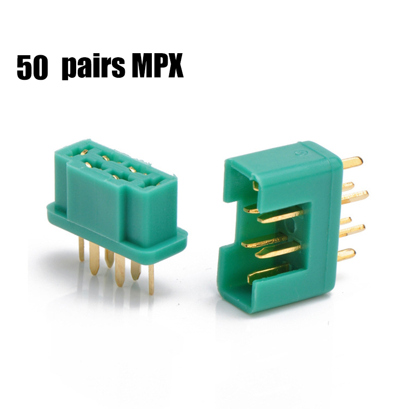 5-100Pcs MPX Multiplex Connector Male Female Plug ... – Grandado