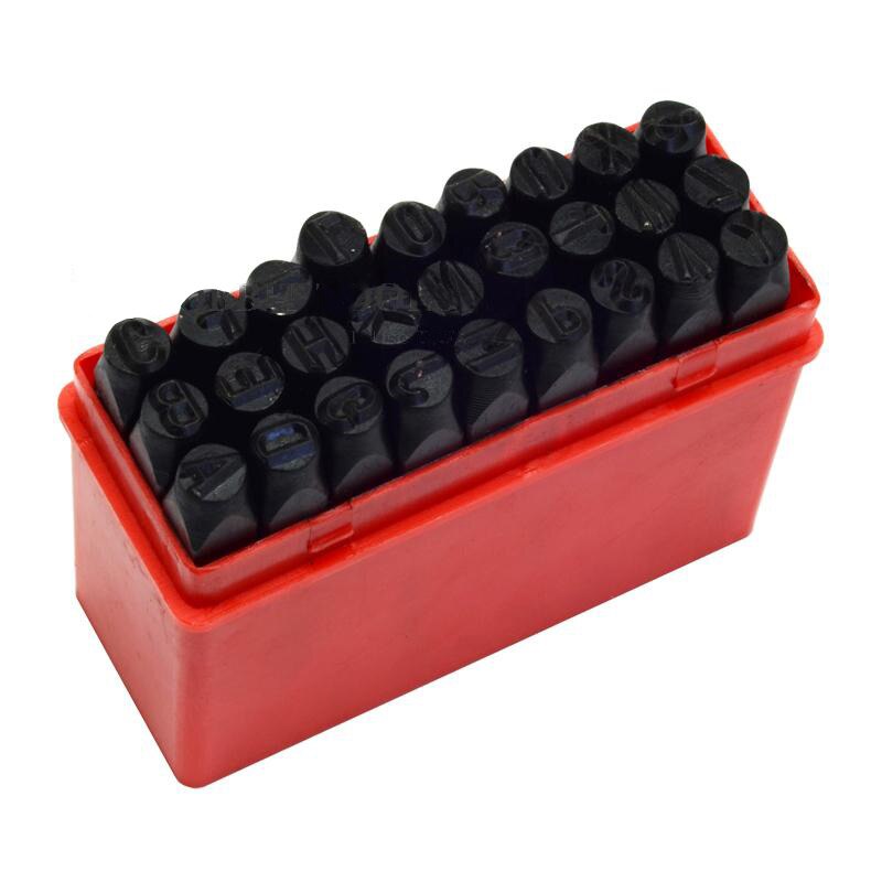 Brief Stempel Punch Set Gehard Staal Metalen Alfab... – Grandado