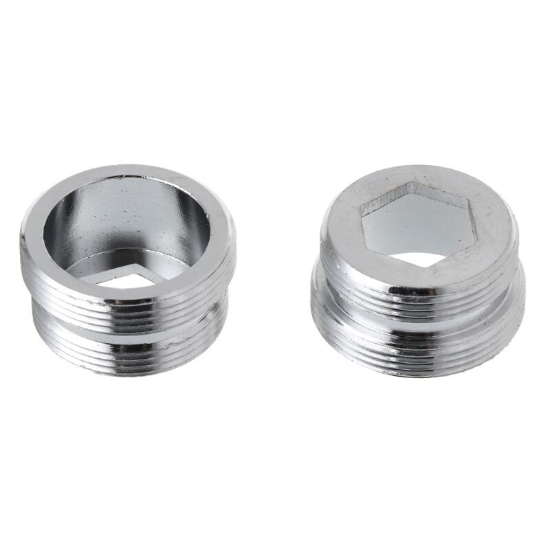 2 Pcs Dual Thread Faucet Adapter Transfer M22 Inne... – Vicedeal