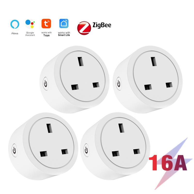 Zigbee Smart Plug 16A Uk Socket Tuya Smartlife App... – Vicedeal