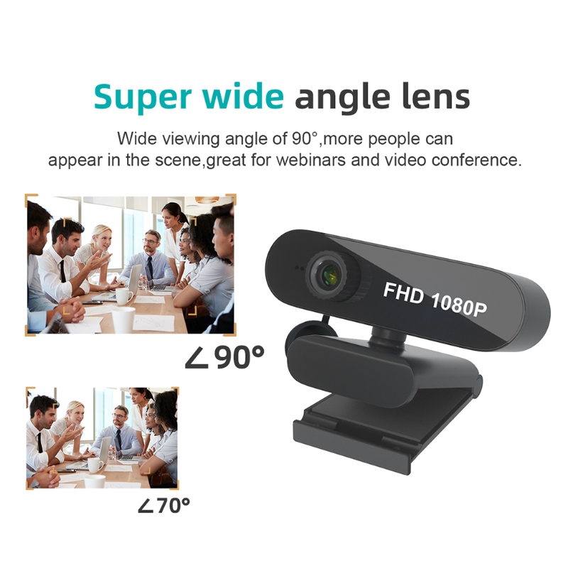 1080P 30FPS Webcam with Microphone, USB Computer C... – Vicedeal