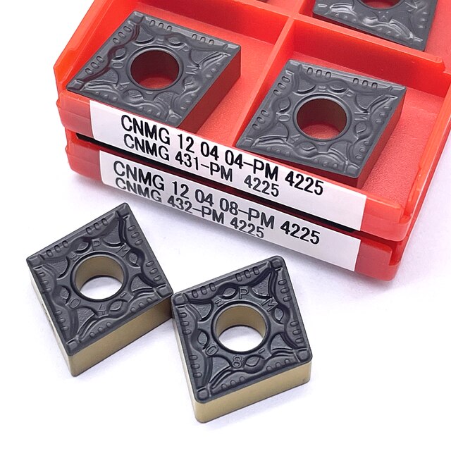 CNMG120404 CNMG120408 PM 4225 Turning inserts Carb... – Grandado