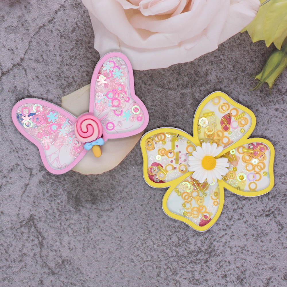 KSCRAFT Cute Bow Shakers Metal Cutting Dies Stenci... – Grandado