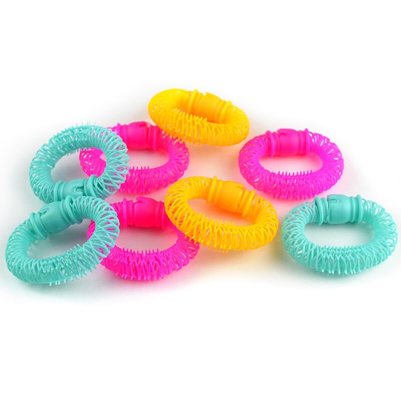 8/6 Pcs Hair Styling Donuts Hair Styling Roller Ha... – Grandado
