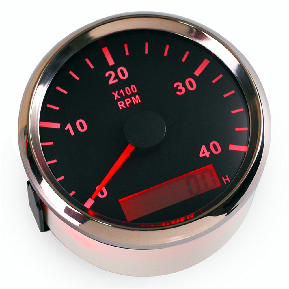 1pc 0-4000RPM Diesel or Gasoline Engine Tachometer... – Grandado