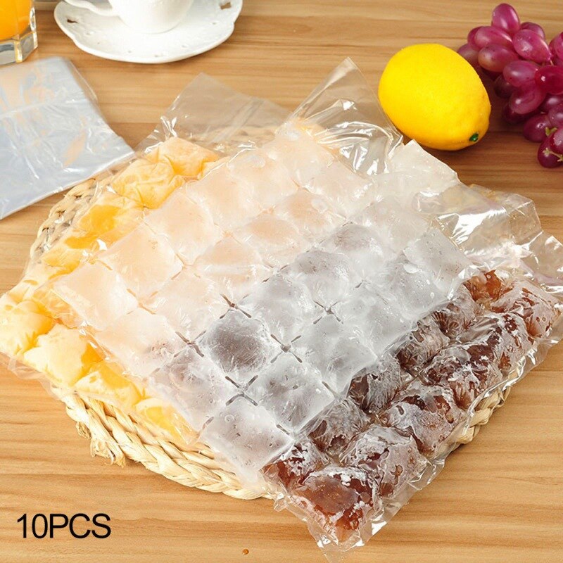 10 Stks/set Wegwerp Ijs Maken Zakken Ice Cube Tray... – Grandado