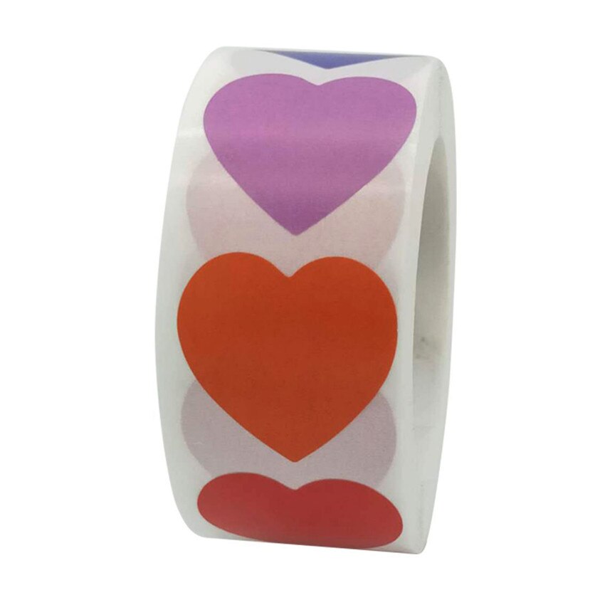 100-500Pcs Chroma Hart Vorm Afdichting Label Stick... – Vicedeal