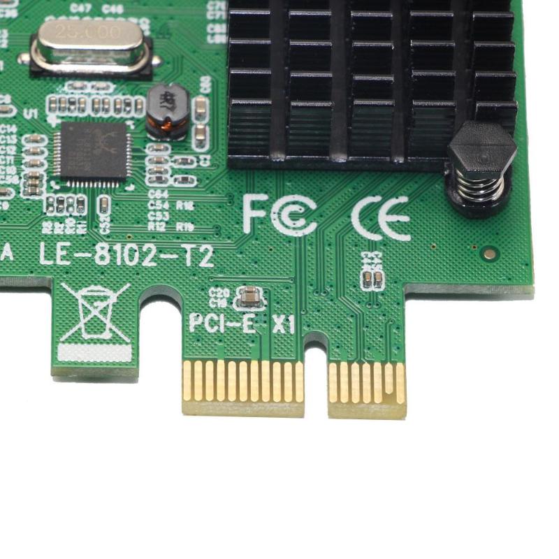 PCI Express PCI-E Network Card 2 ports 1000Mbps Gi... – Grandado