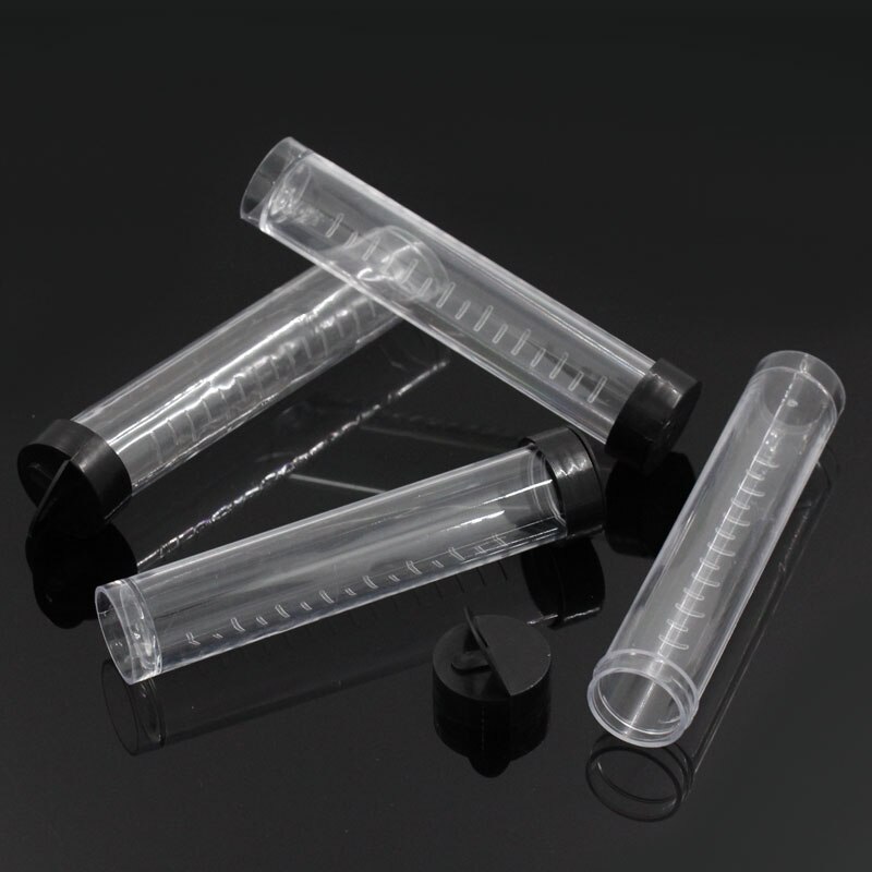 5Pcs Plastic Clear Cylinder Storage Boxes Beads Di... – Vicedeal