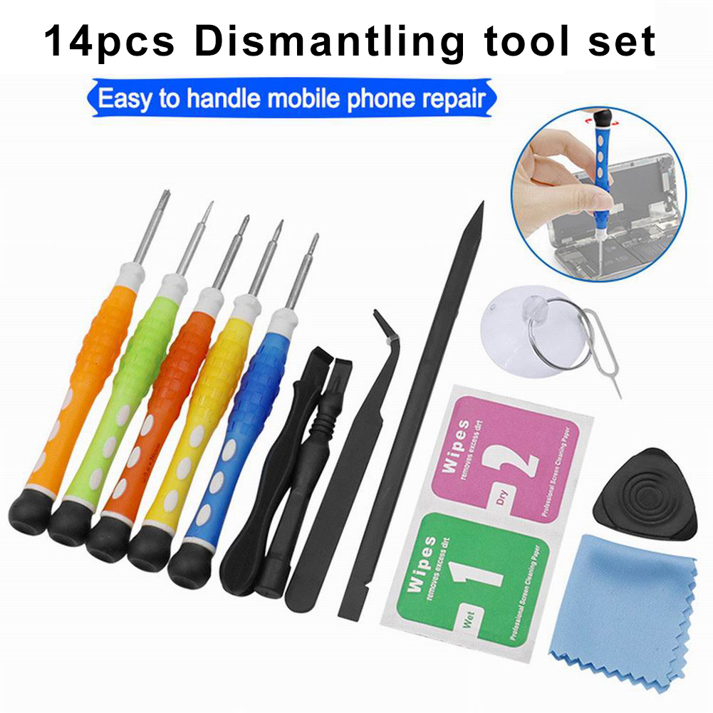 14 Pcs Telefoon Reparatie Kit Magnetische Schroeve... – Vicedeal