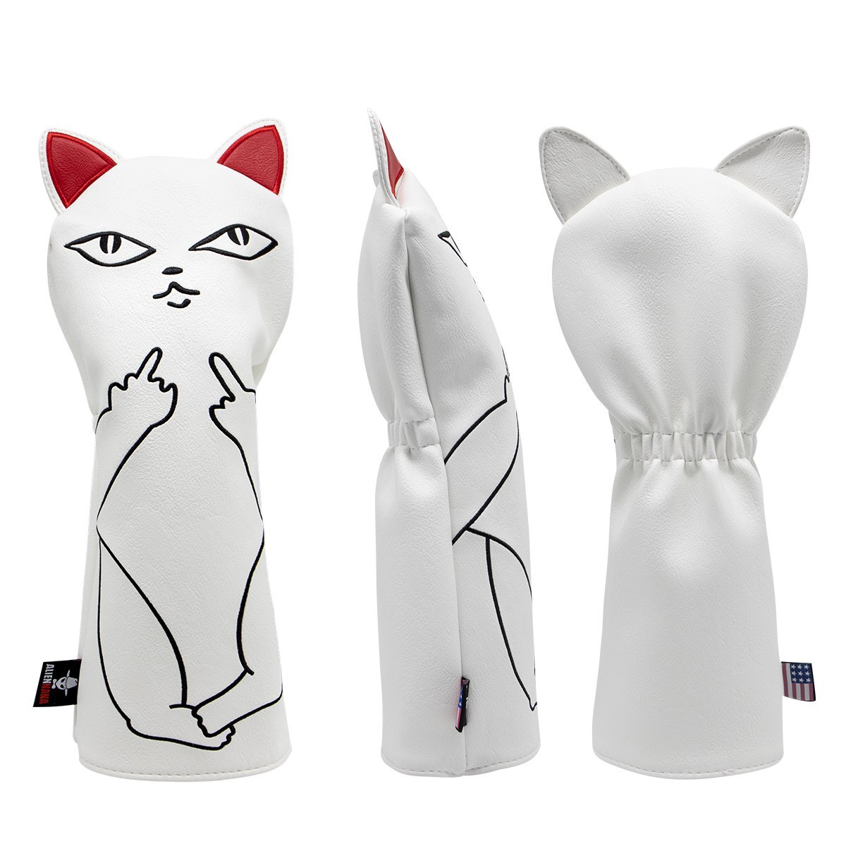 Golf Club Headcover Set Aliennana Zwart Leuke Cool... – Grandado