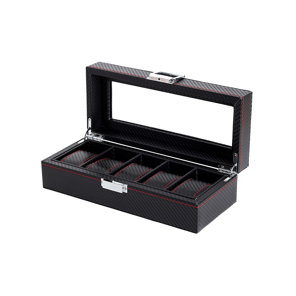 10-Slot Koolstofvezel Luxe Horloge Doos Geavanceer... – Vicedeal