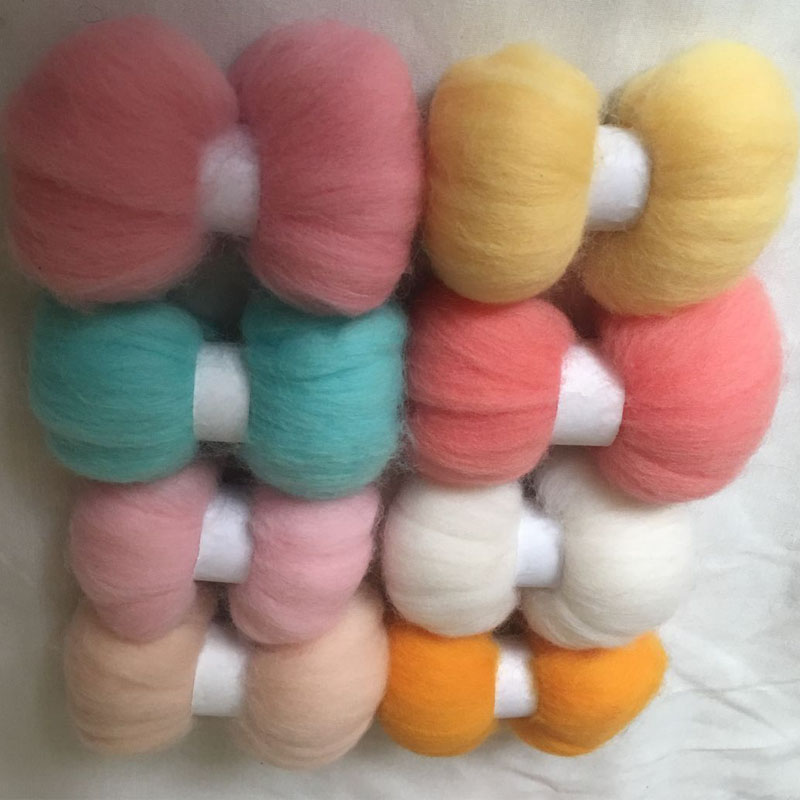 WFPFBEC 70 s wol voor naaldvilten merino vilt fibe... – Vicedeal