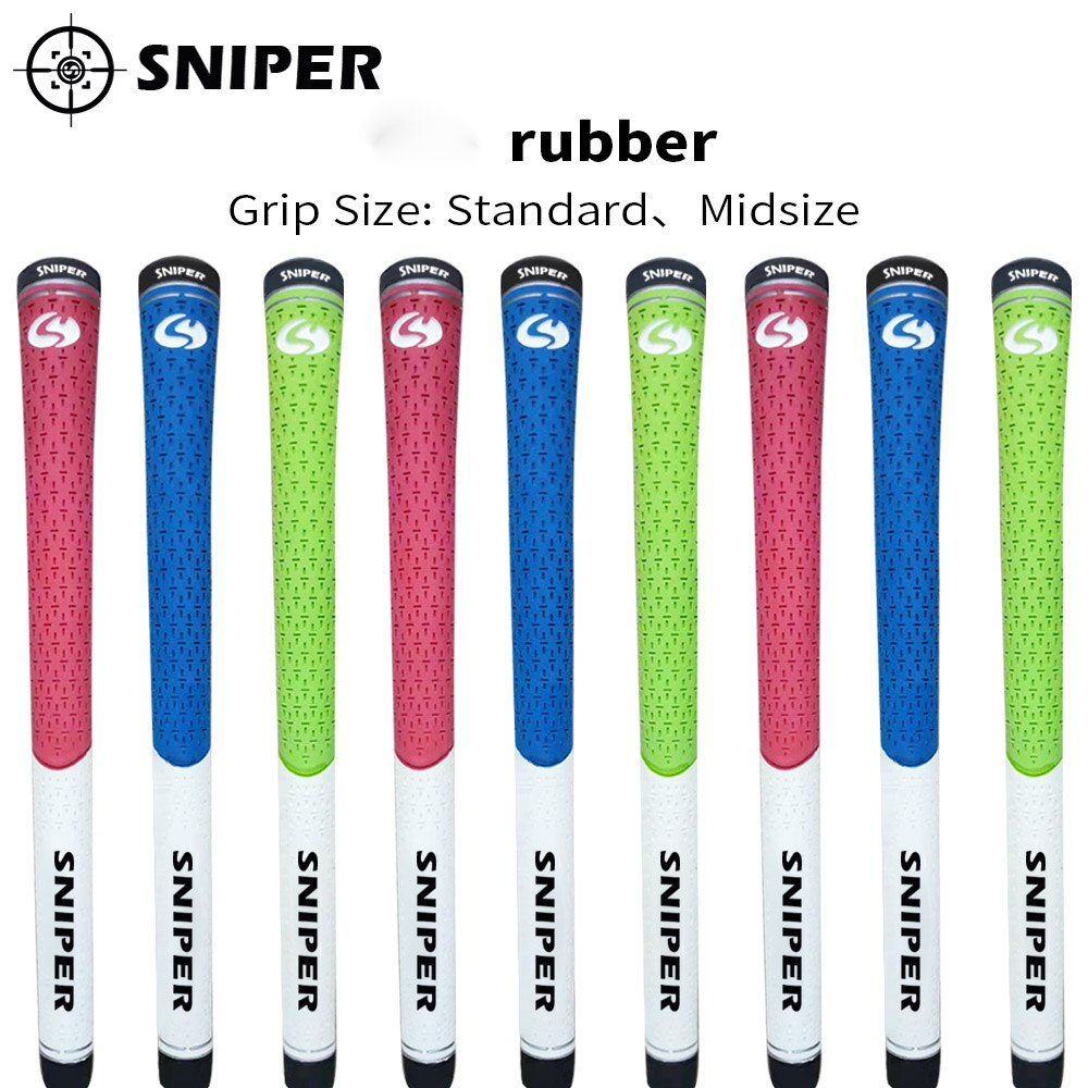 SS rubber golf iron grips 10pcs/lot Golf Club Grip... – Grandado