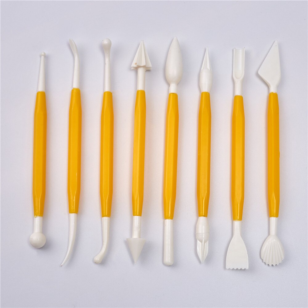 Clay sculpture art tools eight plastic children cl... – Grandado