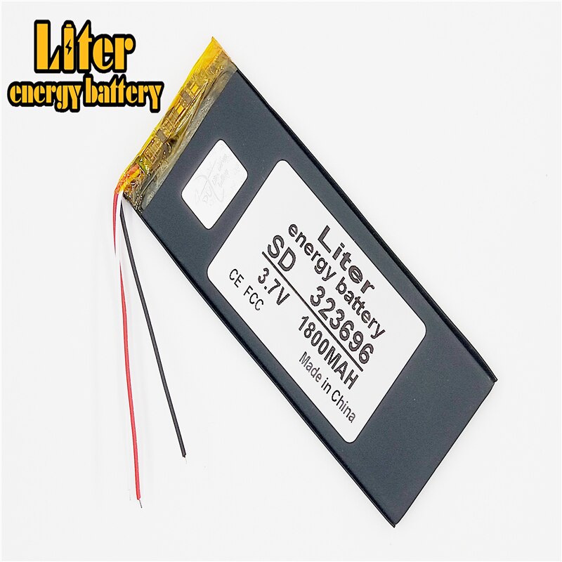 3 Wires 323696 3.7v 1800mah Battery Li-lion Cell p... – Vicedeal