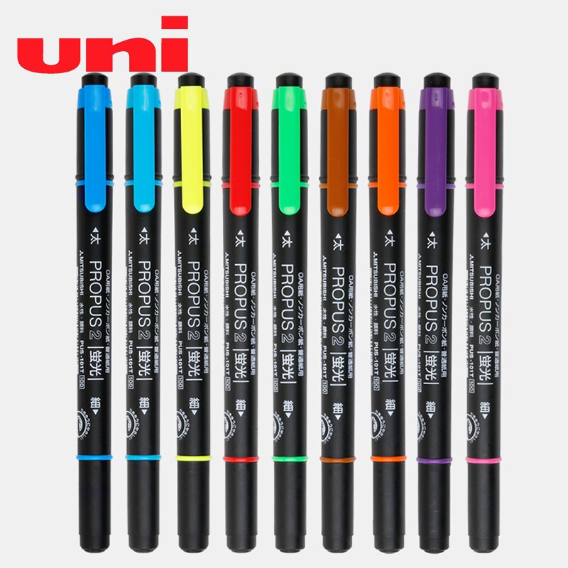 UNI Highlighter PUS-101T Color Marker for Double M... – Vicedeal