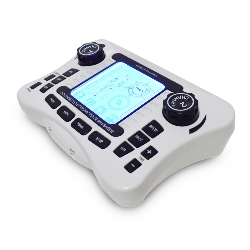 TENS UNIT/Dual channel output TENS EMS pain relief... – Grandado