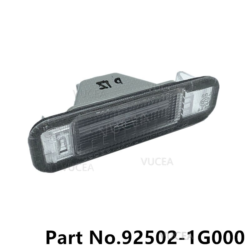 For Kia Rio 4D 5D Vehicle number plate light on th... – Grandado