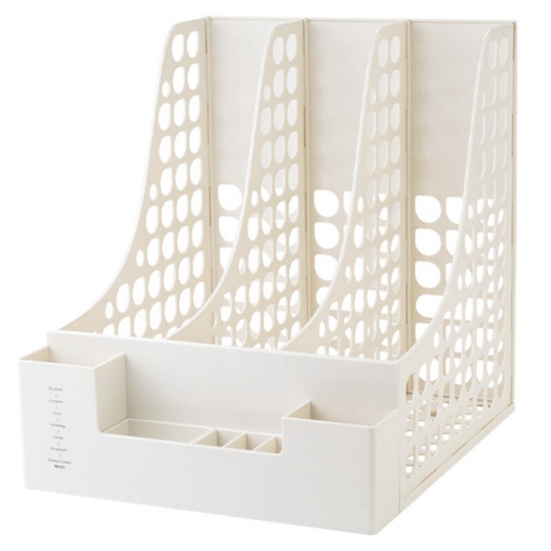 Plastic Folder Stand Desktop Storage Box Office De... – Grandado