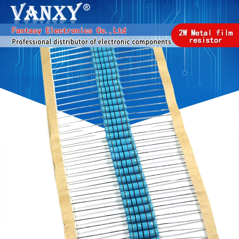 20pcs 51 ohm 51R 2W Metal film resistor – Grandado