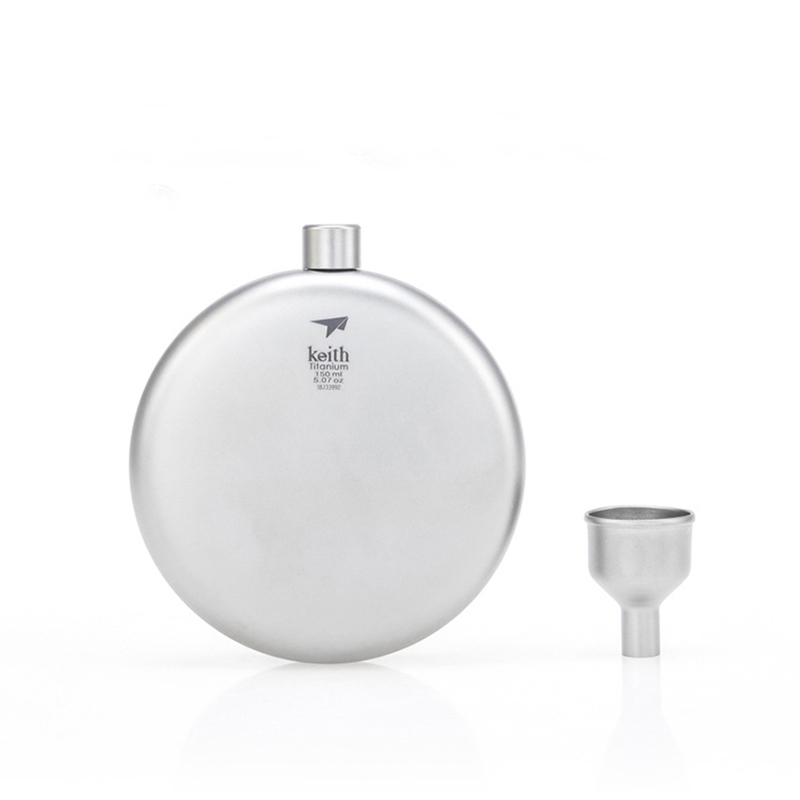 Keith Titanium Flagon 150ml Leisure Travel Drinkwa... – Vicedeal