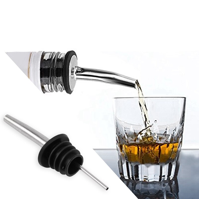 ! 8 PACK Liquor Pour Spout Set Stainless Steel Oli... – Grandado