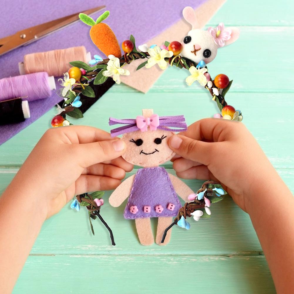 Wool Felt Handmade Poked Cute Headband Personality... – Grandado