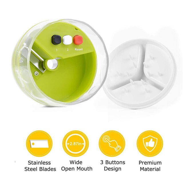 4 In 1 Groente Slicer Spiralizer Sharp Blade Zoodl... – Grandado