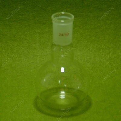 150 ML, 1-Neck, 24/40, Plat Bodem Glazen Kolf, Lab... – Grandado