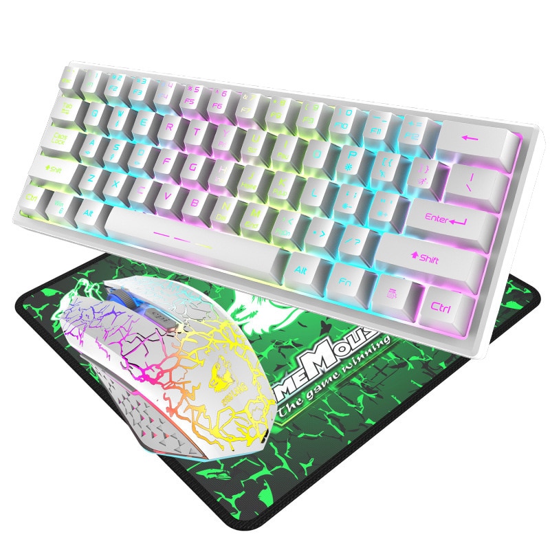 Wireless Rechargeable Keyboard Colorful Led Backli... – Grandado