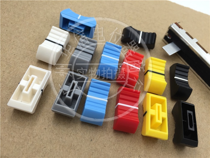 60 pcs 8mm gat mixer fader knop cap voor potentiom... – Grandado