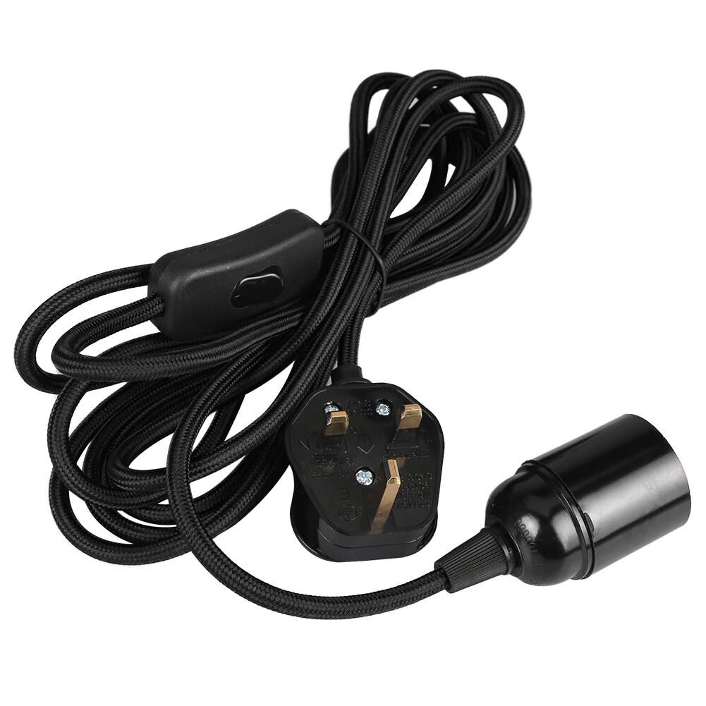 Fabric Flex Cable kit Plug In Pendant Lamp Light S... – Grandado