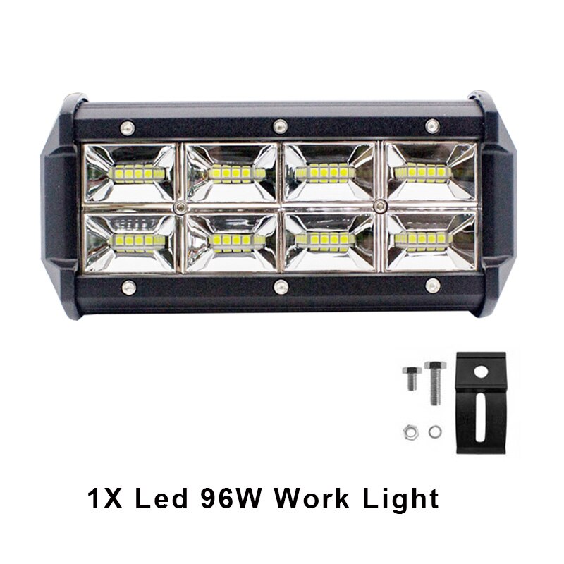 Work Light 96W 7 inch Light Bar Led working light ... – Vicedeal